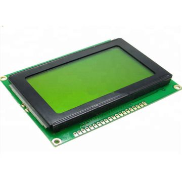 Quality COB Yellow Green LCM Custom TFT Display 128 X 64 Resolution STN Blue Negative for sale