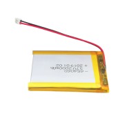 Quality UN38.3 Certified 2000mAh 654060 Li Polymer Battery Pack - High Capacity Lipo for sale