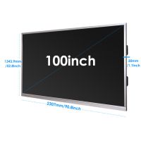 Quality 100 Inch Electronic Interactive Smart Whiteboard Presentation for Office for sale