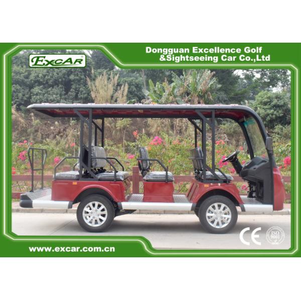 Quality 11 Seats Electric Sightseeing Bus 4 Wheel Electric Shuttle Car for sale