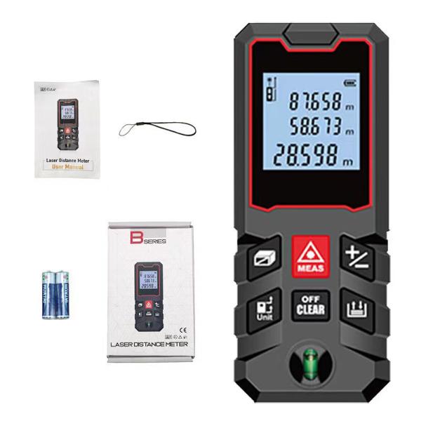 Quality 80m Laser Level Line Tool Tape Measure Measuring Area With 30 Sets Of Data for sale