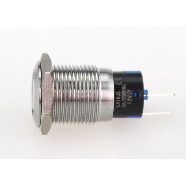 Quality Self Locking Momentary Vandal Switch Stainless Steel Body Oxidation Resistant for sale