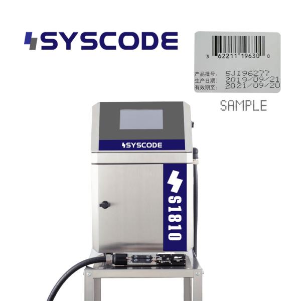 Quality S1810 Small Character Inkjet Printer – RS485 for Industrial Marking and Coding for sale