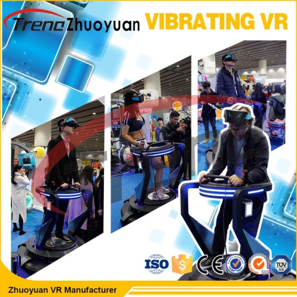 Quality Amusement Theme Park Virtual Reality Vibration Simulator HMD 220V 1200W for sale