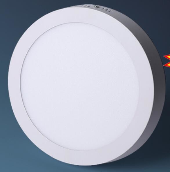 Quality 24w 300mm luces led para habitacion round down lights led ceiling office thin light panel lighting fixture for sale