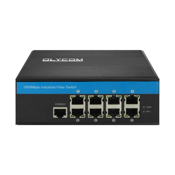 Quality 8-Port Gigabit Managed PoE Switch 240W Active PoE Rugged Metal Case Vitesse Chipset CE for sale