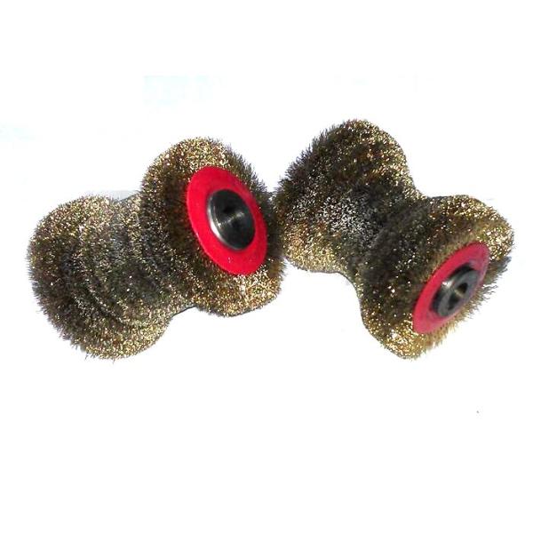 Quality Steel Wire Retread Tire Industrial Roller Metal Brush for Surface Treatment for sale