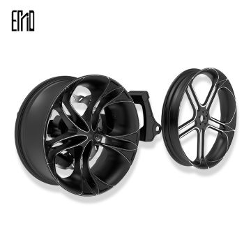Quality INCA Custom Motorcycle Wheel LG-61 3D Hyperfine Multicolor Turbo Style Wheels for sale