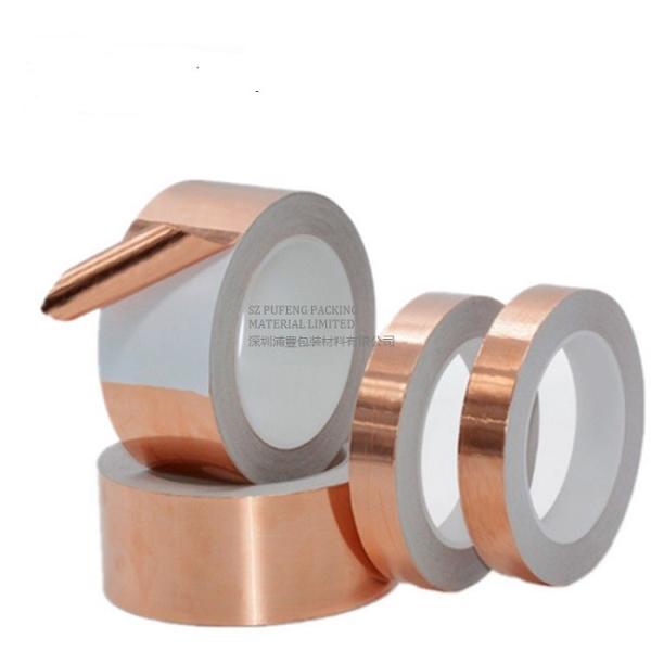 Quality Non Conductive Adhesive 0.06mm Copper Foil Tape Anti Static for sale