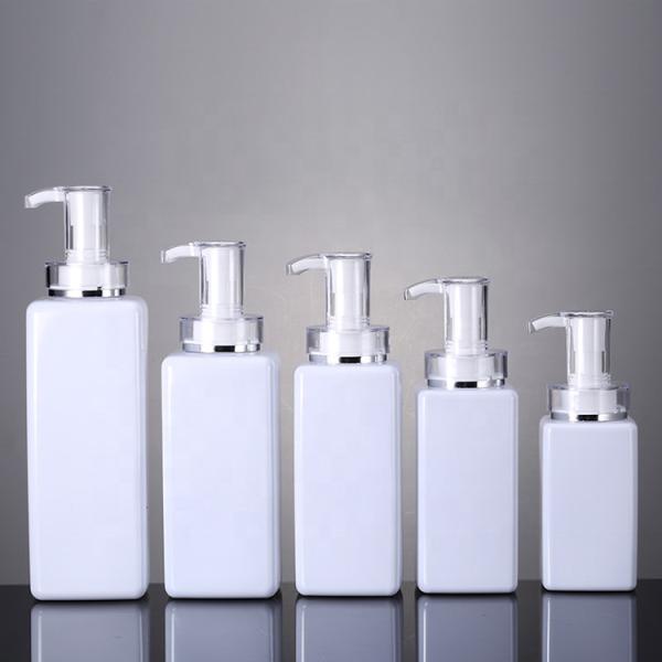 Quality Luxury 300ml 400ml 500ml Hotel Empty Conditioner Packaging16oz Men Clear Lotion for sale