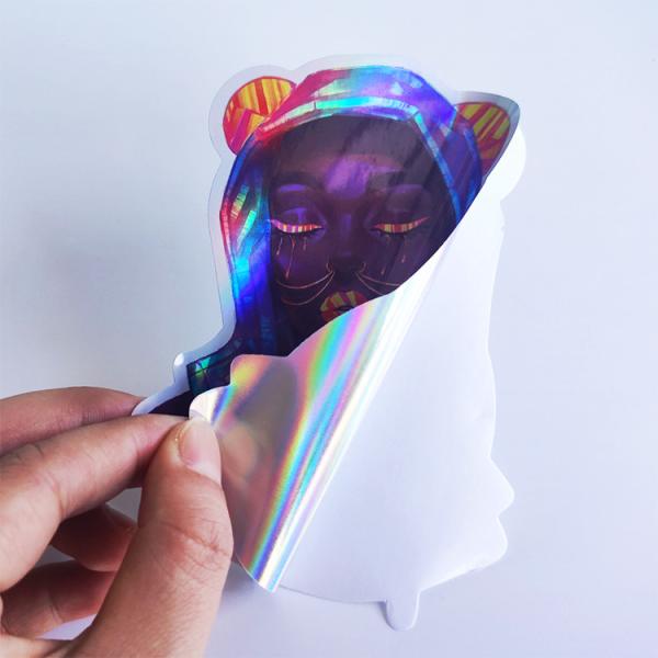 Quality Vinyl Holographic Tamper Seal Stickers for sale