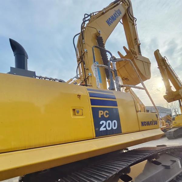 Quality Used PC200 Crawler Excavator Second Hand 20ton Digger for Sale Backhoe Ready for sale