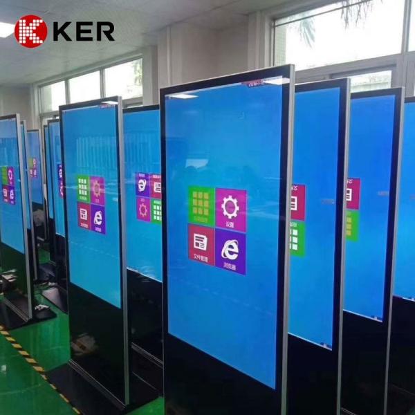 Quality Floor standing vertical tv touch screen kiosk 4k outdoor advertising player display screen HD lcd led digital signage for sale