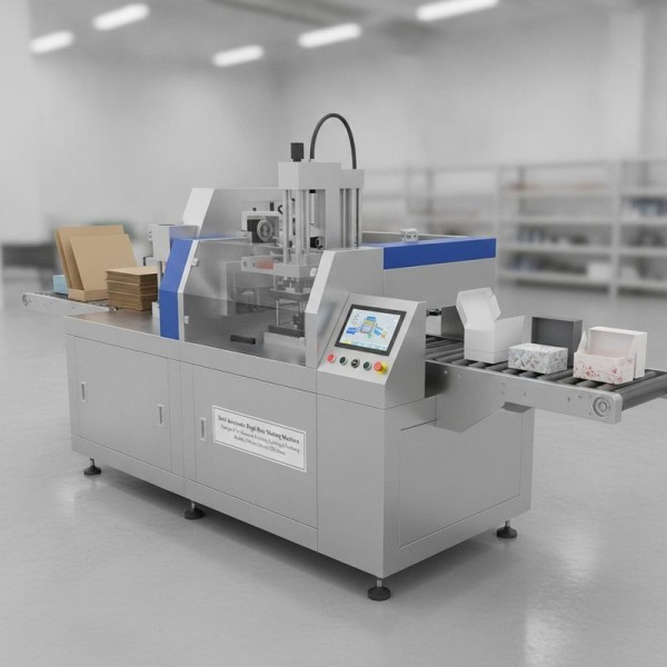 Quality Semi Automatic Rigid Box Making Machine Designed for Pressure Forming Folding and Molding of Mobile Phone Shoe and Gift Boxes for sale