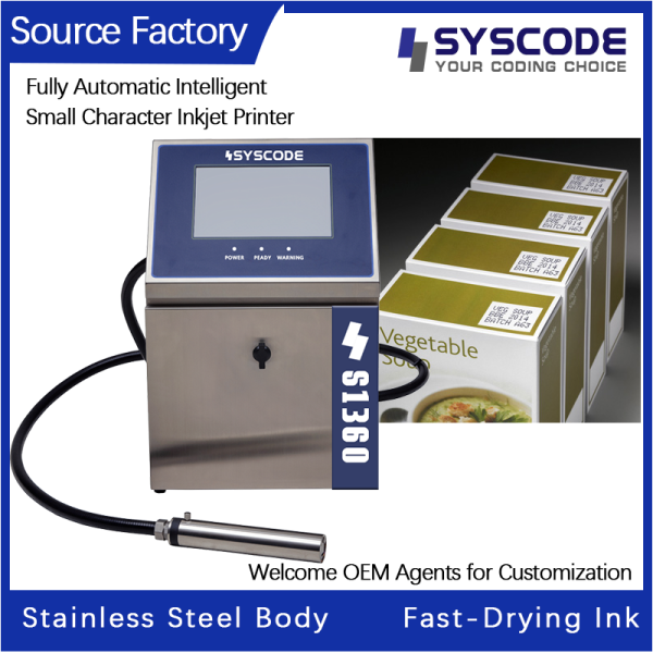 Quality CIJ Printer - High-Protection Industrial Coding Solution for Dairy Industry. for sale