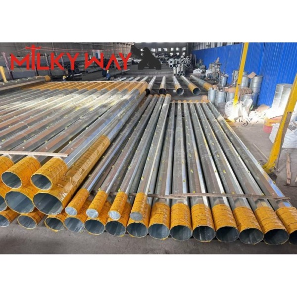 Quality 50ft Galvanized Octagonal Mono Pole Tower for Communication Distribution for sale