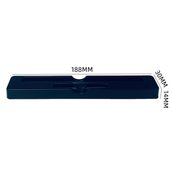 Quality Custom Luxury Plastic Insert Tray Black Matt PS Blister Packaging for Eyebrow for sale