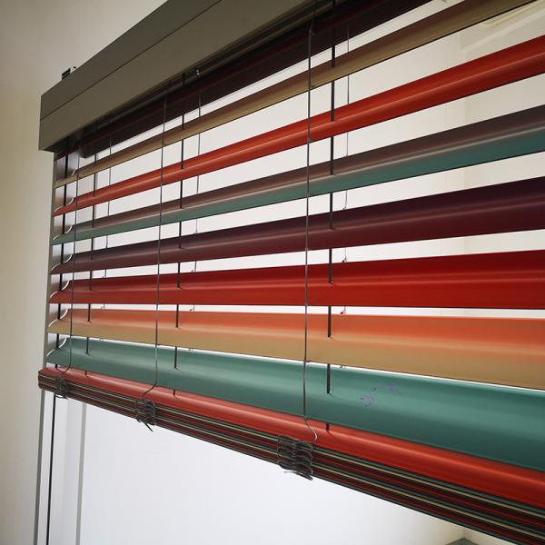 Quality Manual Open Type Sophisticated Customization Aluminum Coils Blinds for a Refined for sale