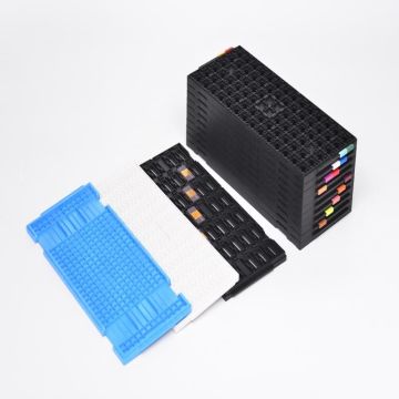 Quality Recycled ESD Custom JEDEC Trays Die Transport BGA Chips High Temperature for sale