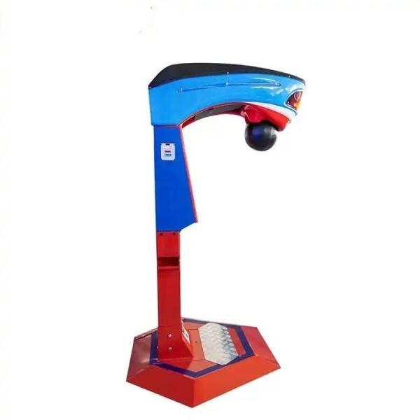 Quality 155KG Electronic Boxing Training Machine Punch Ball Coin Operated for sale