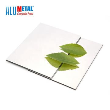 Quality ACP Aluminium Mirror Aluminum Composite Panel 4mm 1220mm AA5005 for sale