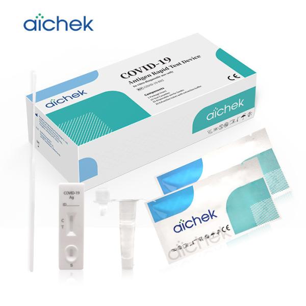 Quality CE ISO Home Rapid Ag Test Kit 1pc Antigen Nasopharyngeal Swab Test for sale