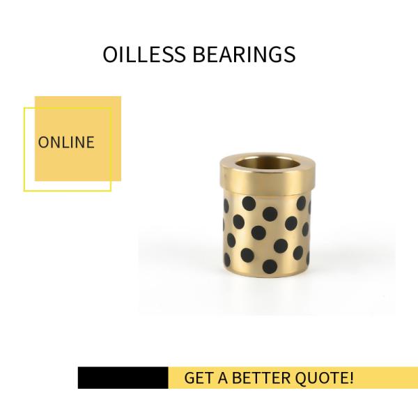Quality Graphite Bronze Oilless Bearing 4535 for sale