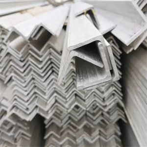 Quality BA Surface Finish Stainless Steel Angle Bar 50x50x5 for Solar PV Panel Ground for sale
