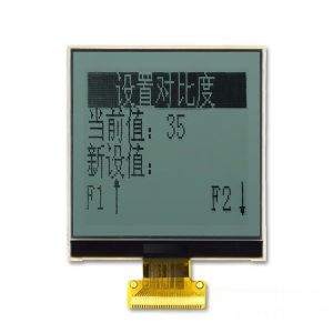 Quality 3.2 Inch STN LCD Display 400 Cd/M2 Transflective LCD Display 160X160 for sale