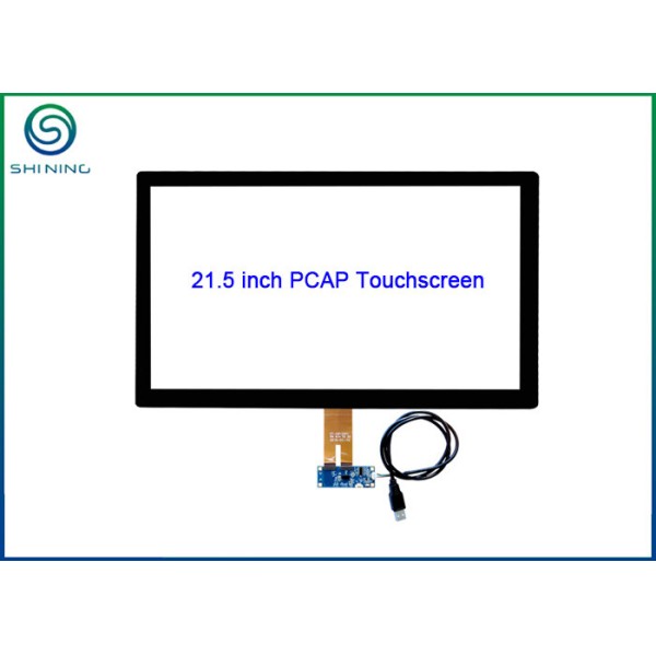 Quality 10 Point Touch Screen Overlay Kit 21.5 Inch Projected Capacitive Touch Panel Display for sale
