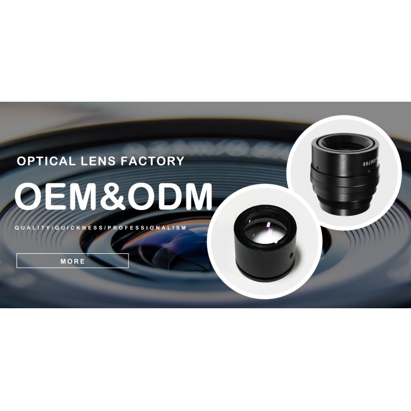 Machine Vision Camera Lens - Front View