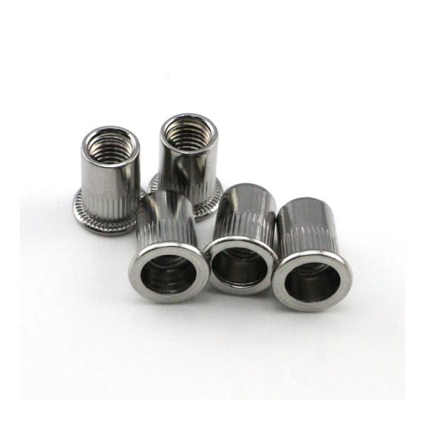 Quality GB17880.5 Stainless Steel Rivnut Insert Blind Rivet Nut Flat Head Riveted Nuts for sale
