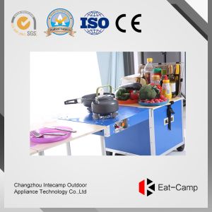 Quality EATCAMP Deluxe Cooking Station Of Wind Proof E001 - 7.4 Kg - 40 L - 3KW * 2 For for sale