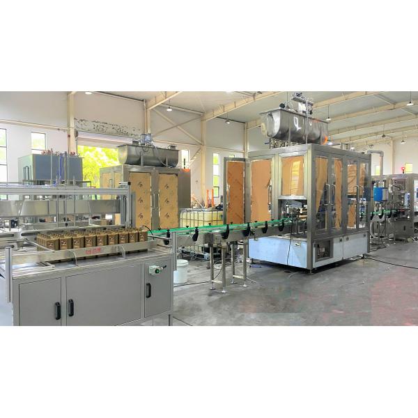Quality 1-4L Liquid Filling Machine Series With Production Speed Of 600-1200 Barrels for sale