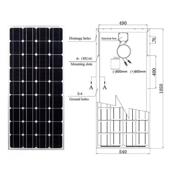 Quality 12V 200 Watt Flexible Solar Panel Bipv Monocrystalline PV Panels for sale