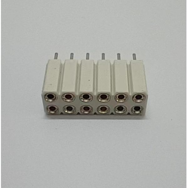 Quality 2x6 12 Pin Header Connector IC 2.54 Mm Pitch Female Header Socket for sale