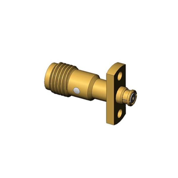 Quality 50Ω Flange Mount SMA Female to SMP Female Adapter for sale
