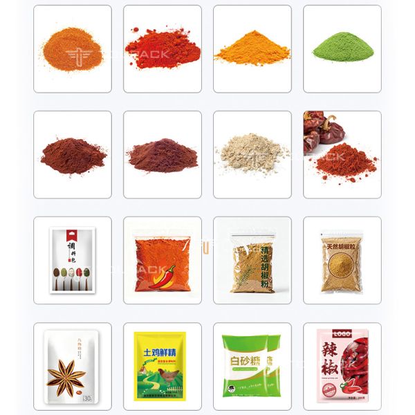 Quality Automatic High Accuracy Linear Weigher Spice Packaging Line Premade Pouch for sale