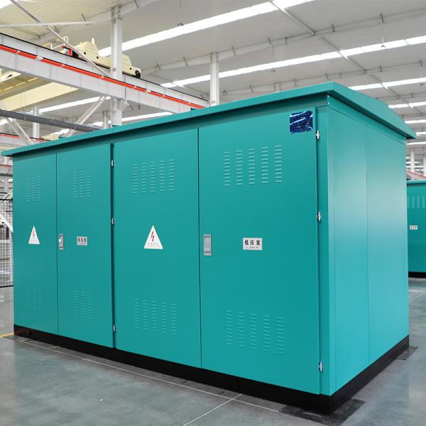 Quality YB Type Box Substation Outdoor Packaged Electric SF6 GIS Metal Compact Power for sale