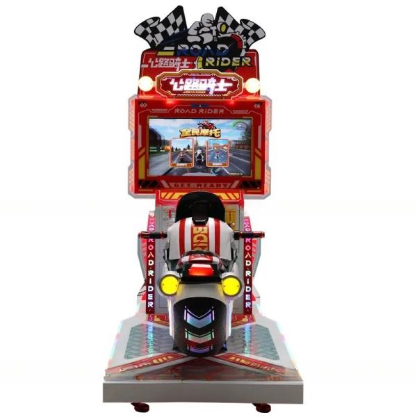 Quality 3D Motorcycle Arcade Simulator 400W High Performance For Immersive Player Experience for sale
