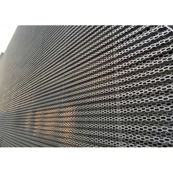 Quality 450mm Width Punched Steel Mesh Corrosion Resistant For Screening for sale