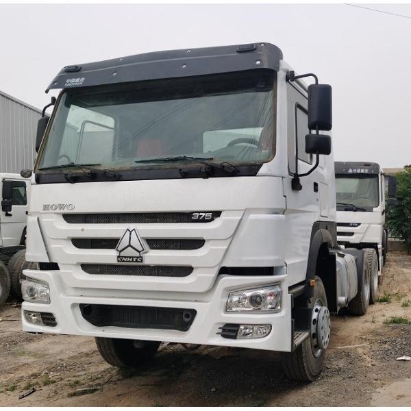 Quality 6x4 Tractor Head 371HP Second Hand Prime Movers for sale