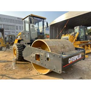 Quality Used CAT CS-683E Vibratory Roller Compactor 1.8 mm Amplitude 134 kW Engine Power for sale