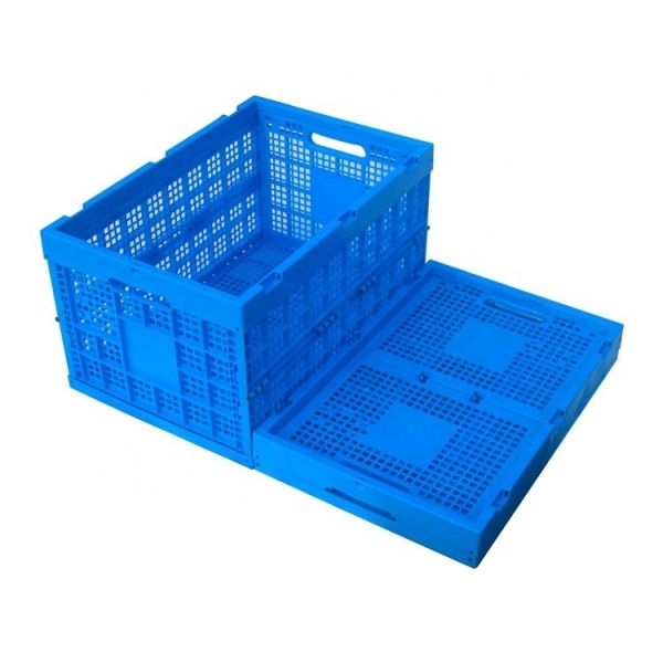 Quality HUADING Plastic Foldable Crate for Storing Fruits and Vegetables 2.25kg Capacity for sale