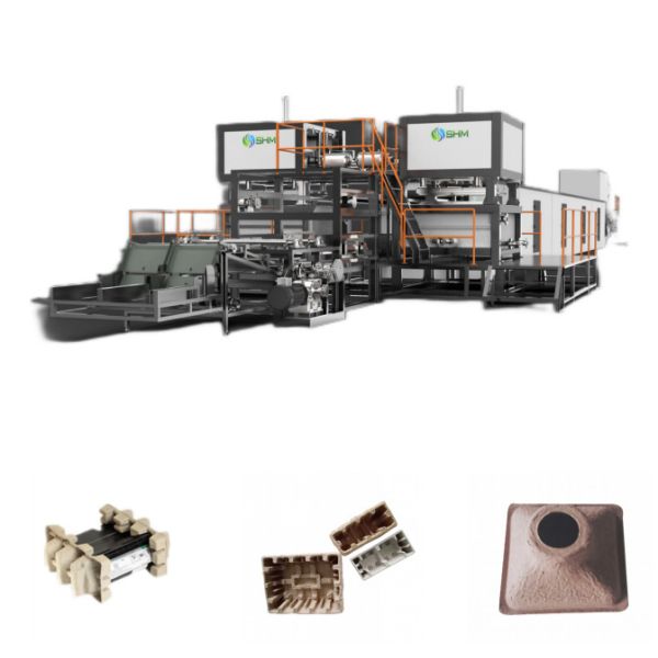 Quality Paper Egg Tray Making Machine Paper Pulp Molding Machine With Metal Drying Line for sale