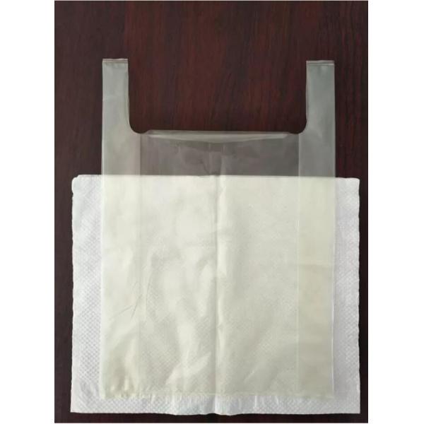 Quality Disposable Pet Poop Eco Friendly PVA Water Soluble Bags for sale