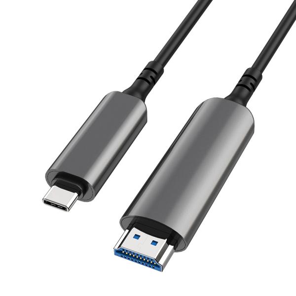 Quality Fiber Cable USB TYPE C TO HDMI for sale