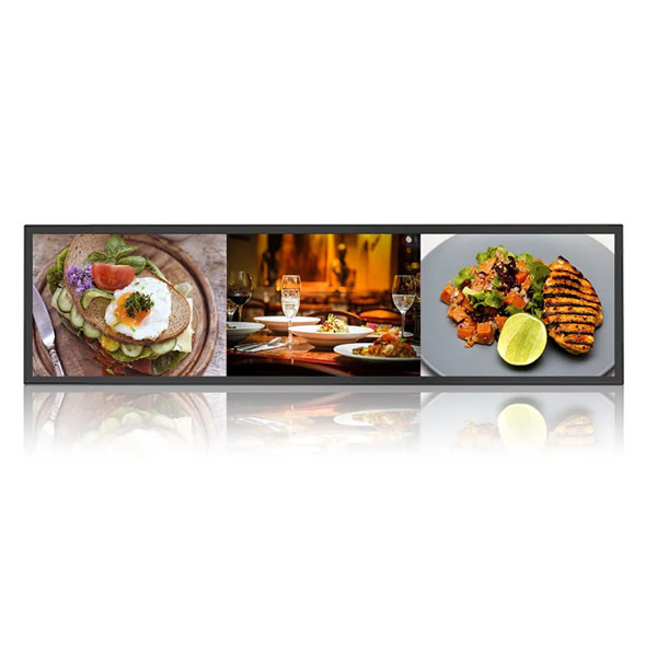 Quality Wifi Android Ultrawide LCD Panel Wall Mount For Indoor Advertising for sale