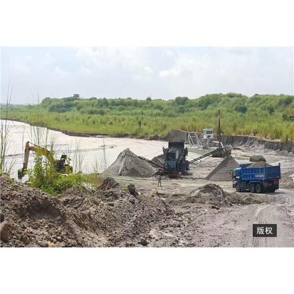 Quality 14 Inch 2000m3/H Cutting Suction Dredger 1500 Meters Discharging for sale