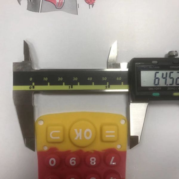 Quality Customized Silicone Rubber Button With Different Colors Sizes And Shapes for sale